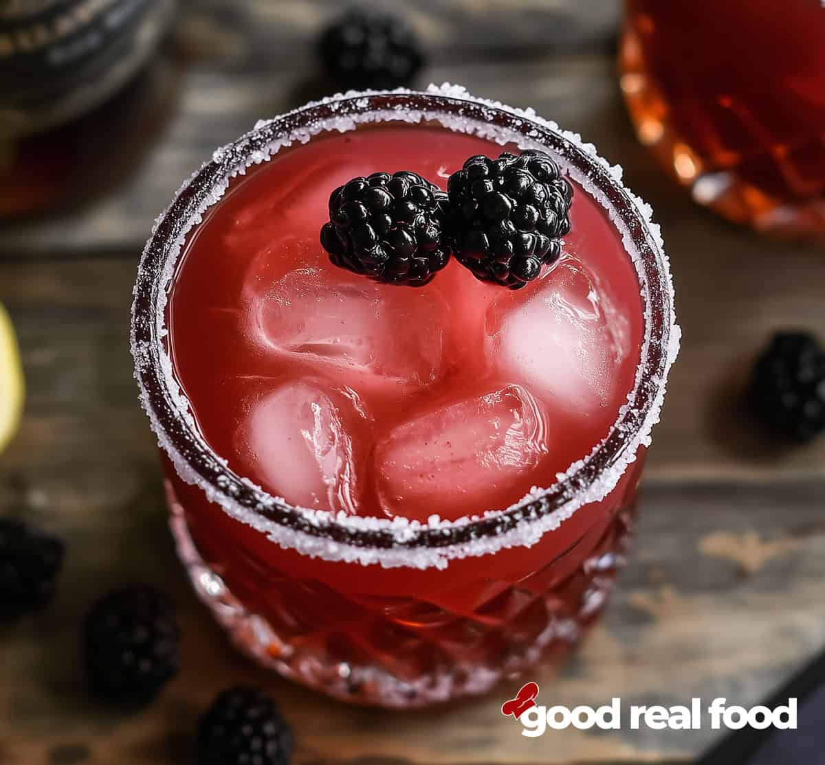 Blackberry Bourbon Smash - Good Real Food