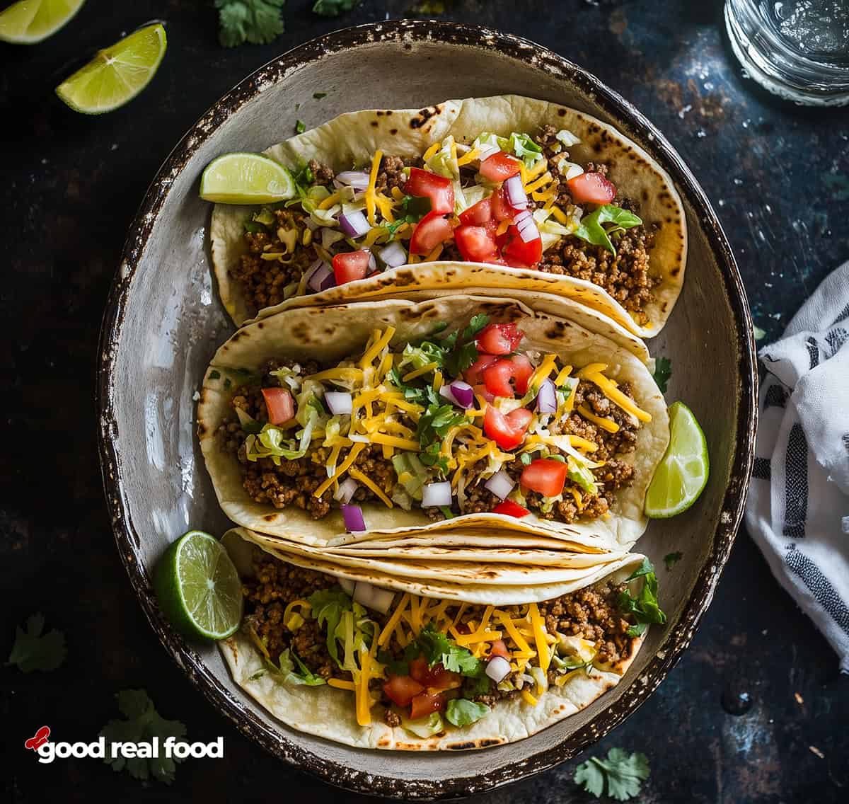 Ground Beef Tacos - Good Real Food