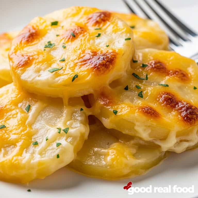 Cheesy Scalloped Potatoes - Good Real Food