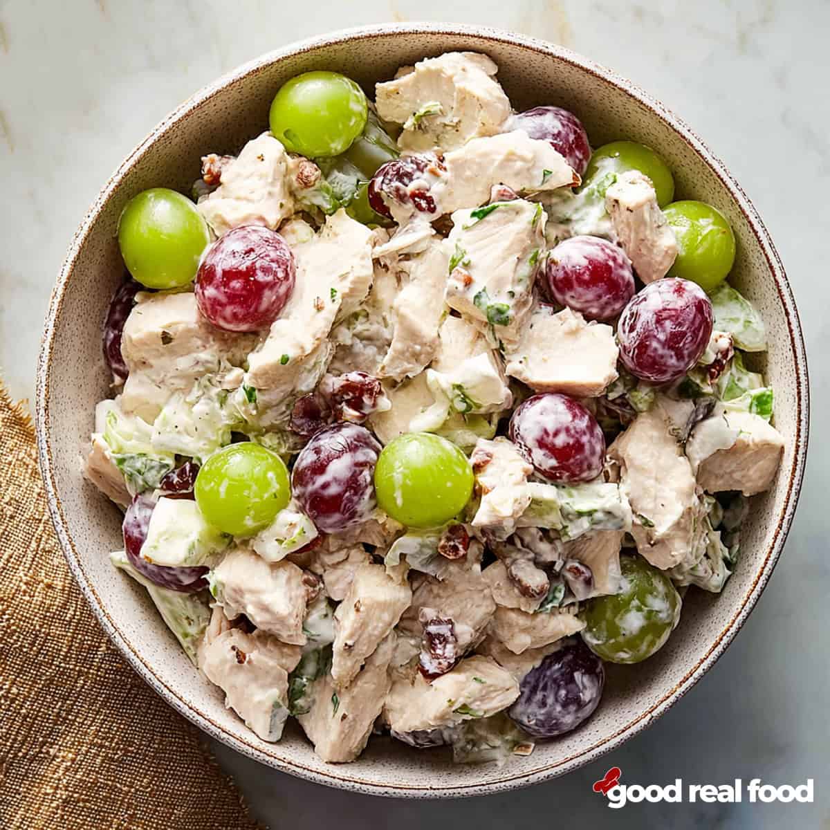 Grape Chicken Salad - Good Real Food