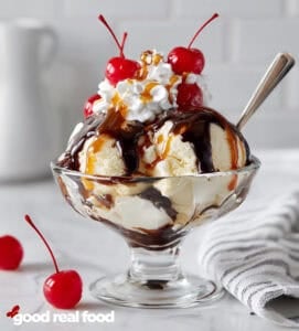 Ice Cream Sundae - Good Real Food
