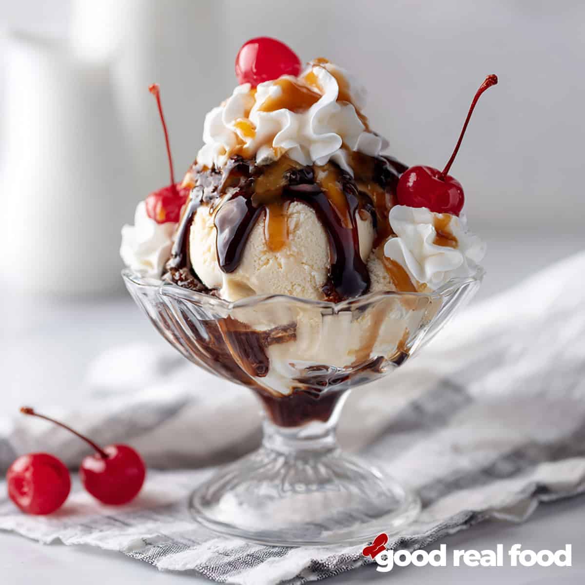 Ice Cream Sundae - Good Real Food