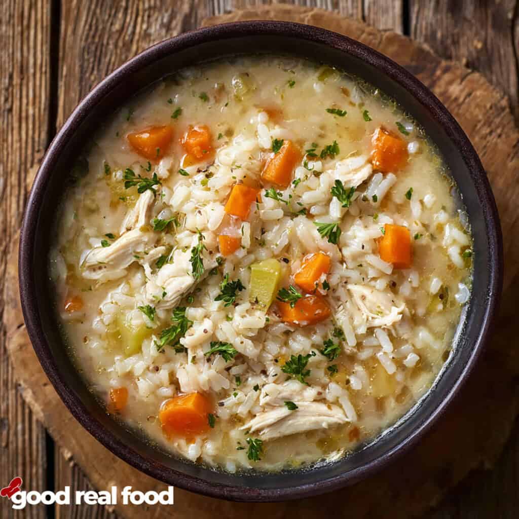 Chicken and Rice Soup - Good Real Food