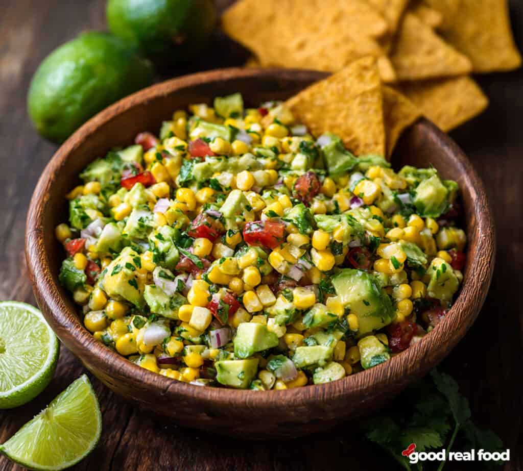 Avocado Corn Salsa - Good Real Food